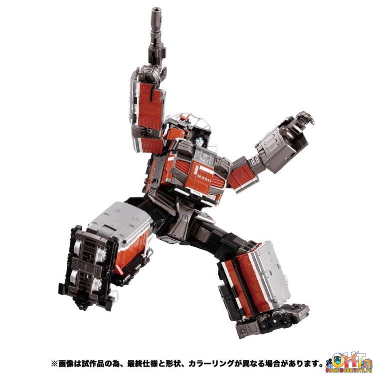 Takara Tomy Transformer Masterpiece MPG-06S Trainbots Kaen Raiden Box ...
