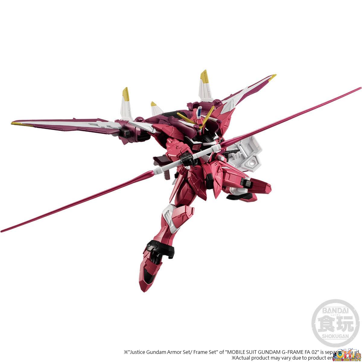 Bandai Mobile Suit Gundam G-Frame FA FREEDOM Gundam & JUSTICE Gundam O ...
