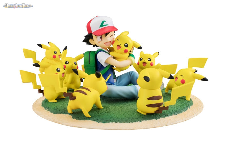 G.E.M. Ash Ketchum & Pikachu (Many Pikachu Ver.) – OtakuHobbiToys PH