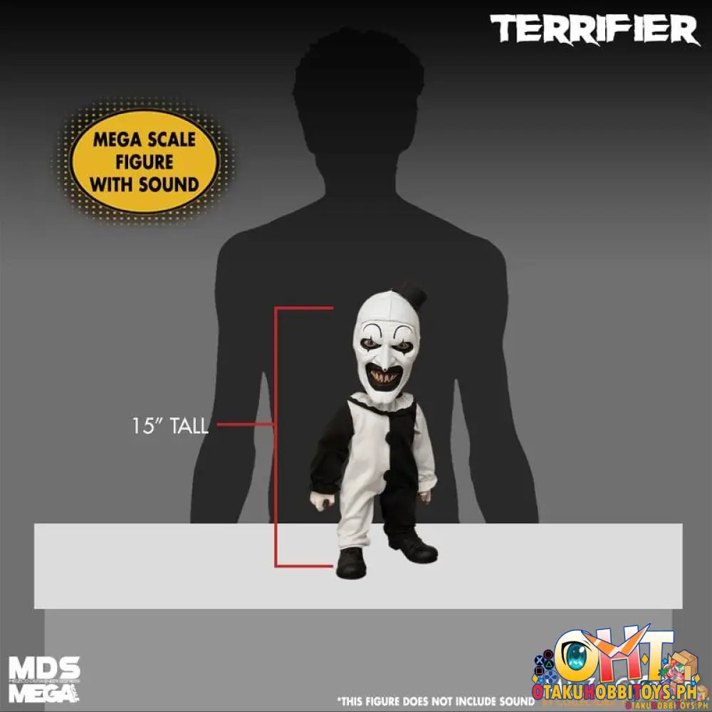 Mezco MDS MEGA SCALE Terrifier: Art the Clown with Sound ...