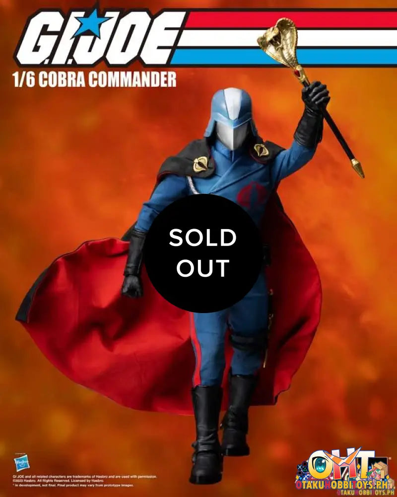 Threezero G.I. Joe FigZero 1/6 Cobra Commander – OtakuHobbiToys PH