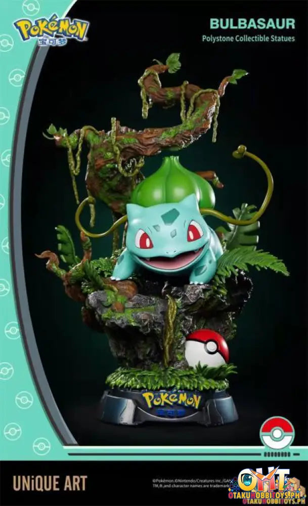 Unique Art Studio POKEMON 1/6 Bulbasaur Premium Scale Statue ...